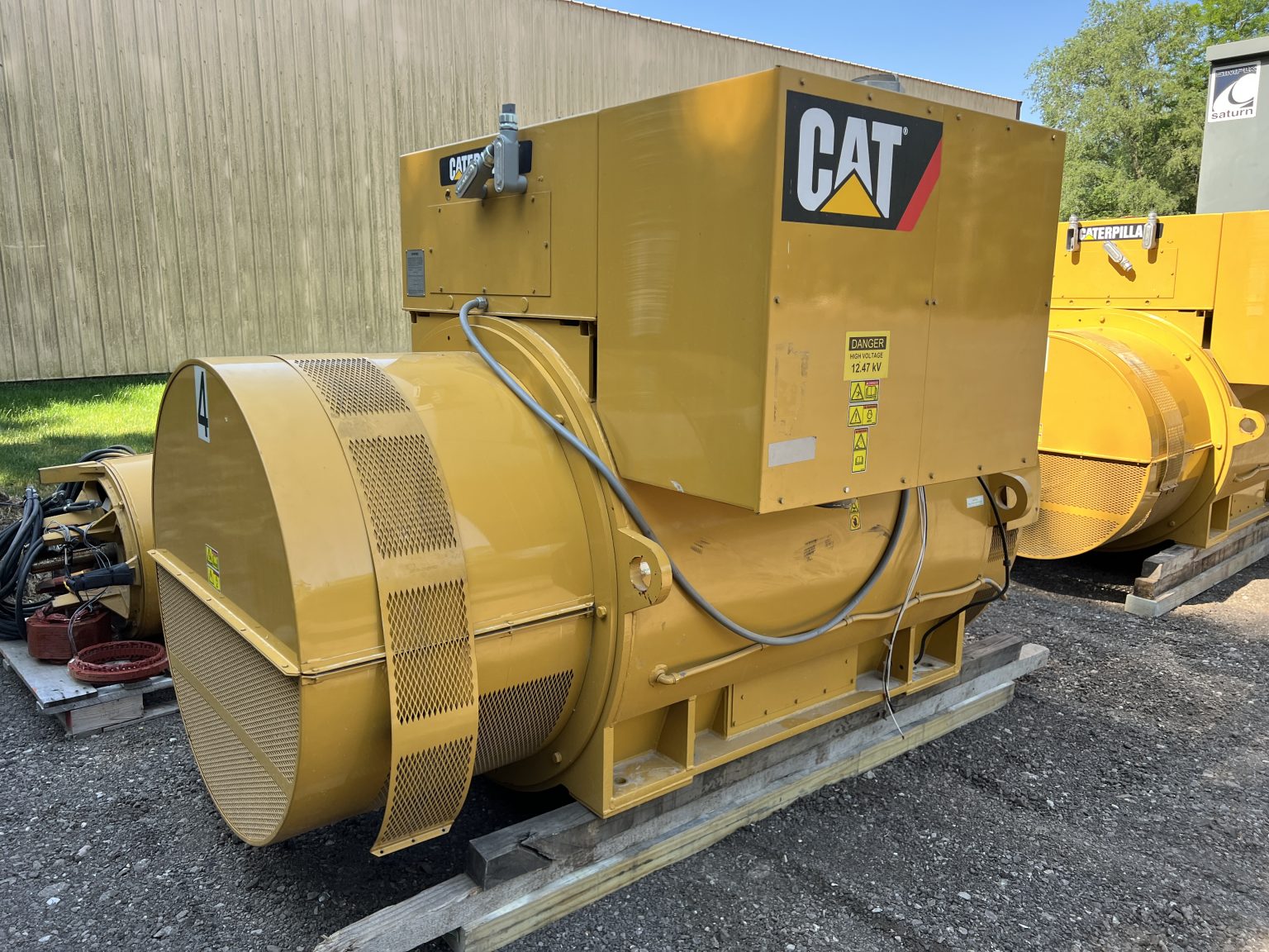 2008 CAT SR4B 2000kW 12470V Generator End - Midwest Engines & Generators