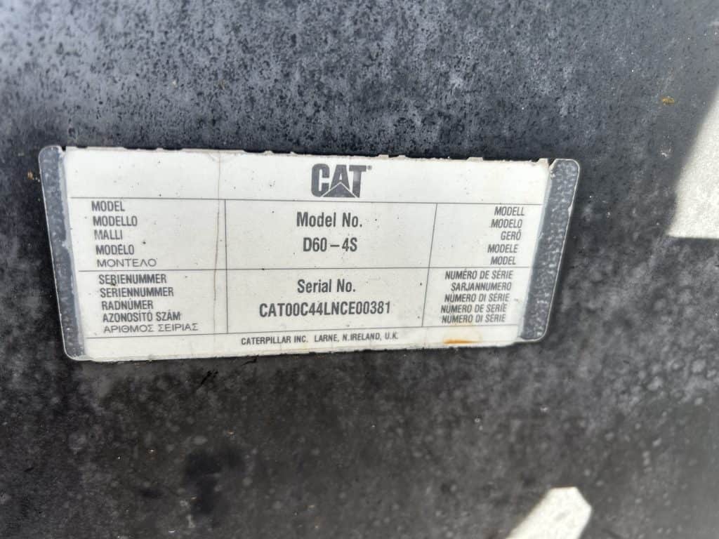 2006 CAT D60 60kW Diesel Generator Set - Midwest Engines & Generators